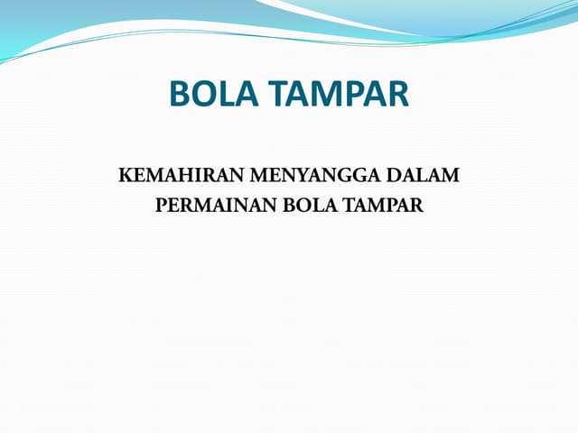 Permainan bola tampar | DOC