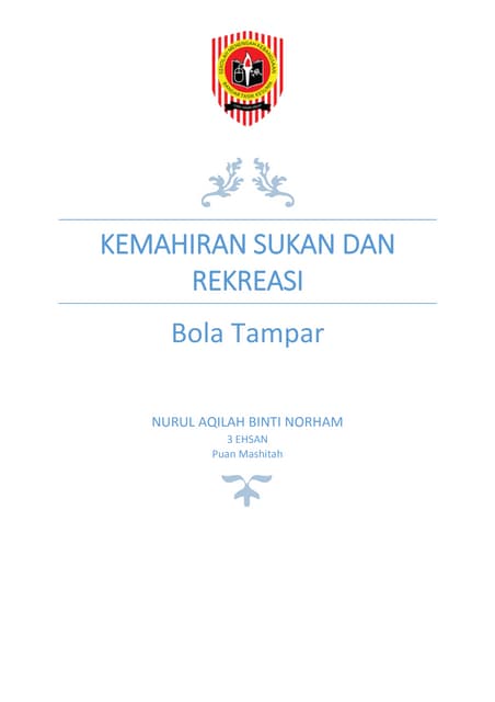 Permainan bola tampar | DOC