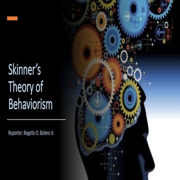 B. F. Skinner's Operant Conditioning | PPT