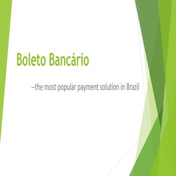 Boleto bancário | PDF