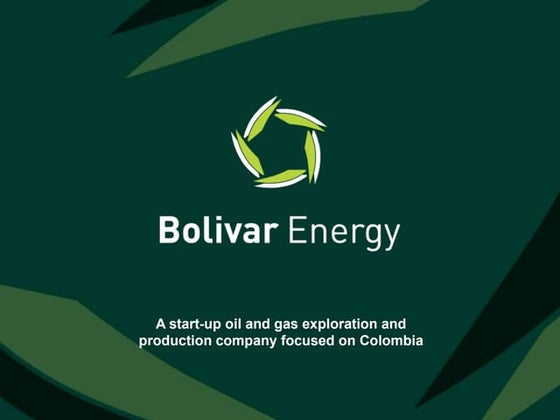 Bolivarenergy presentations