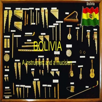 Bolivia music . | PPTX | Music | Entertainment