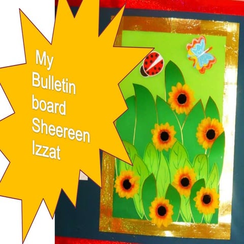 my bulletin board | PPTX