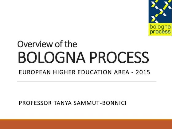 Bologna Declaration | PDF