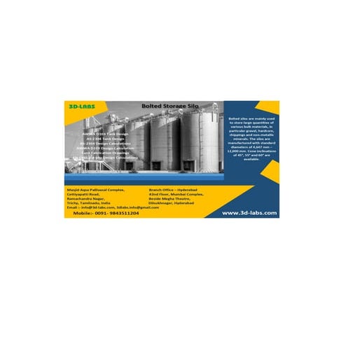 bolted storage silo design Bolted silo | PDF