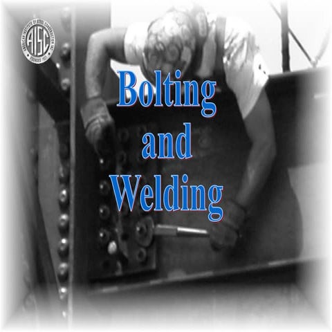 Introduction of Bolting and Welding Connections.ppt