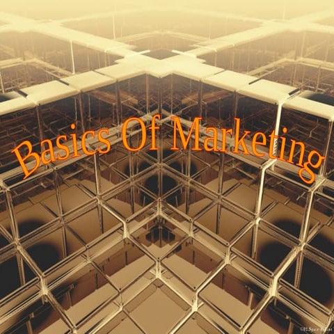 Ch 1 Basics Of Marketing | PPT