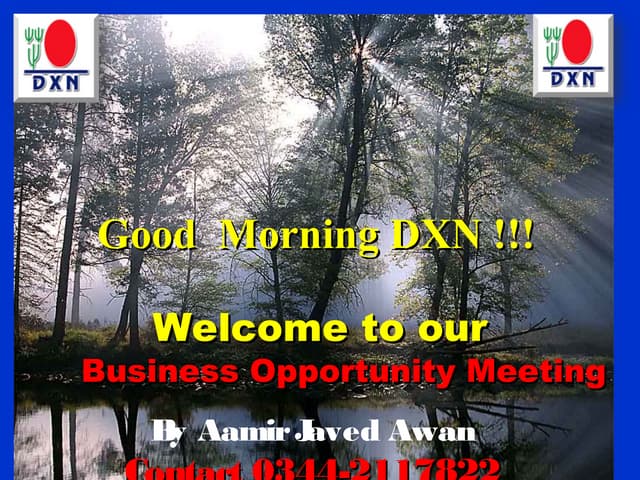 Dxn presentation | PPTX