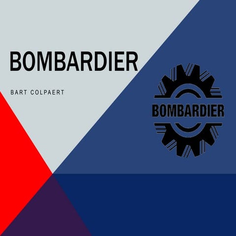 Bombardier | PPTX | Rail Travel | Travel Type