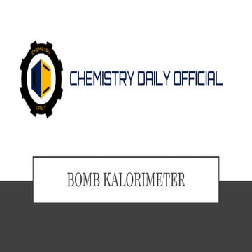 PPT Bomb kalorimeter | PPTX