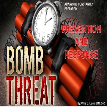Bomb threat procedures | PPT