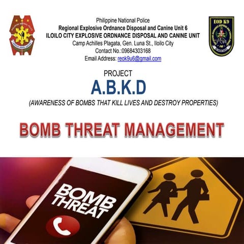 Bomb_Threat_Management (MODIFIED) powerpoint | PPTX