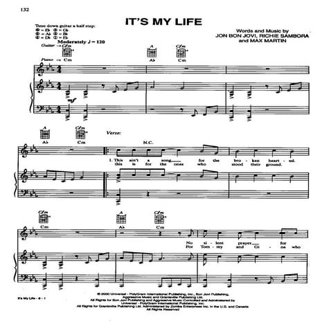 Bon jovi-its-my-life | PDF