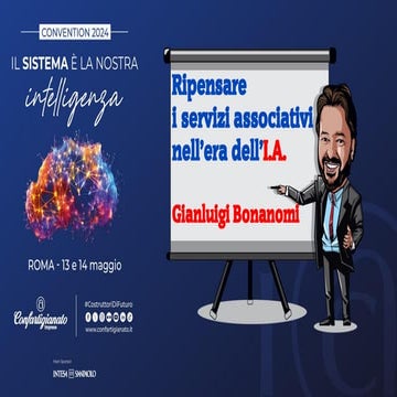 Ripensare i Servizi Associativi nell’Era dell'AI: Gianluigi Bonanomi ...