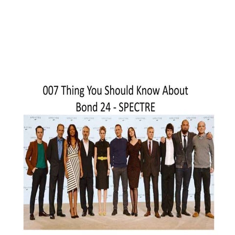 Bond -24-Spectre | PPTX