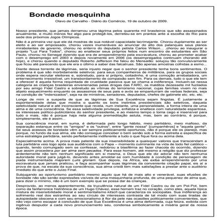 Bondade mesquinha (Lulla) | PDF