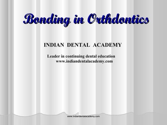 Debonding procedures in orthodontics | PPTX | Dental Health | Diseases ...