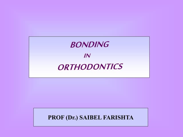Debonding procedures in orthodontics | PPTX