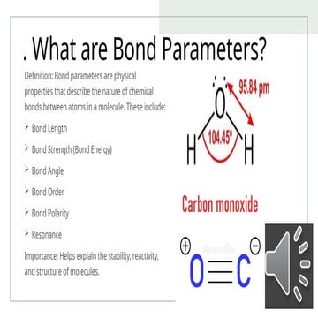 5 Bond Parameters You Need to Master for Accurate Molecular Modeling | PPT
