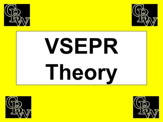 Vsepr theory | PPTX | Chemistry | Science