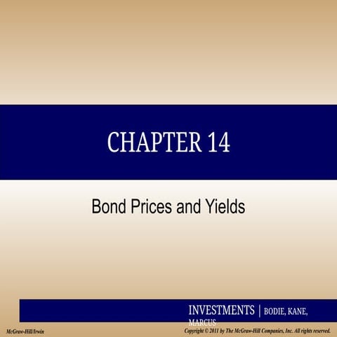 bond prices and yields.pptttttttttttttttt | PPT | Stocks and Bonds ...