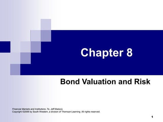Bond Valuation | PPT