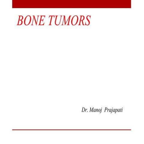 bone tumor | PPTX