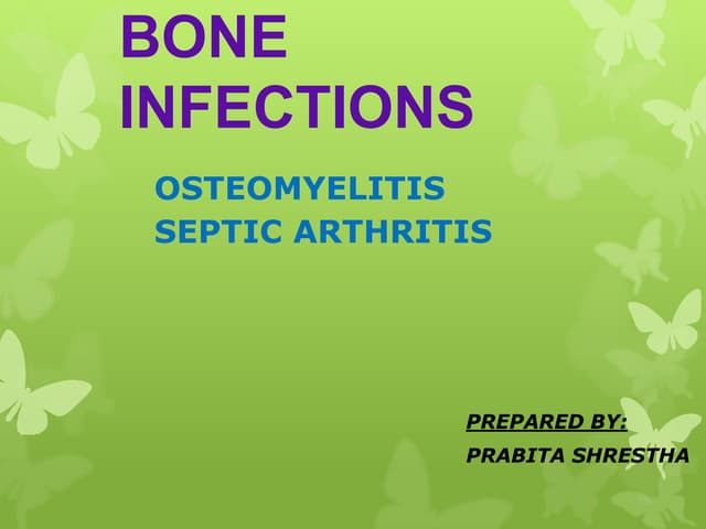 Osteomyelitis | PPTX