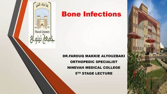 osteomylitis (Traumatology presentation).pptx