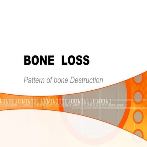 BONE LOSS.ppt