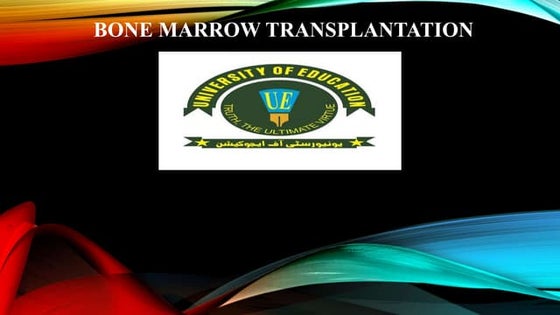 Bone marrow transplantation blog | PDF
