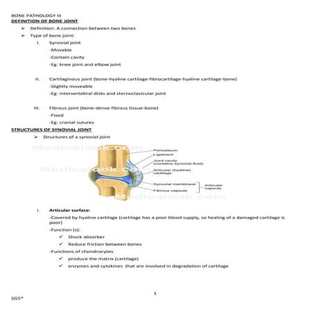 Bone pathology iii | PDF