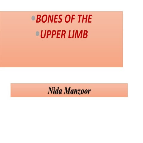 Joints of upper limb | PPTX