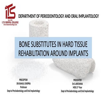 BONE SUBSTITUTES IN HARD TISSUE REHABILITATION AROUND IMPLANTS_final.pptx