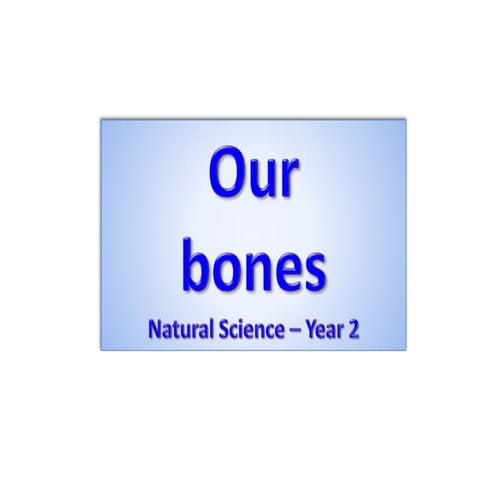 Bones unit 2 | PPT