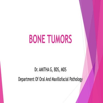 Bone Tumor | PPTX