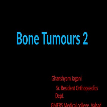 Bone Tumours 2 for final yr MBBS students.pptx
