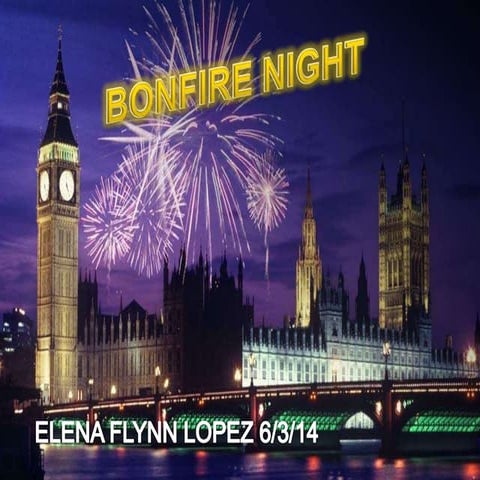 Bonfire night | PPTX