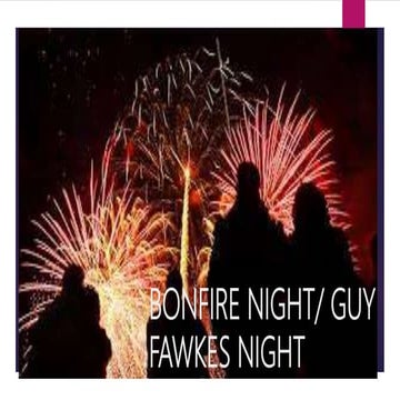 Bonfire Night | PPT