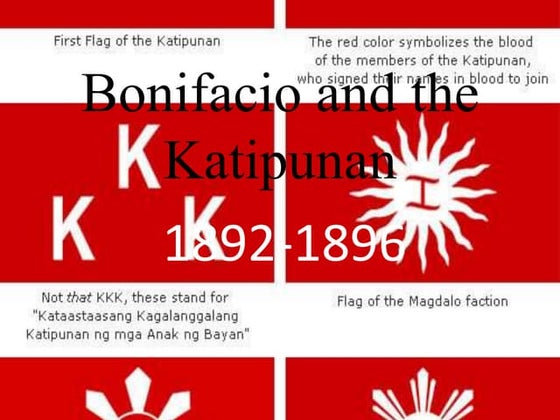 The katipunan flags | PPTX