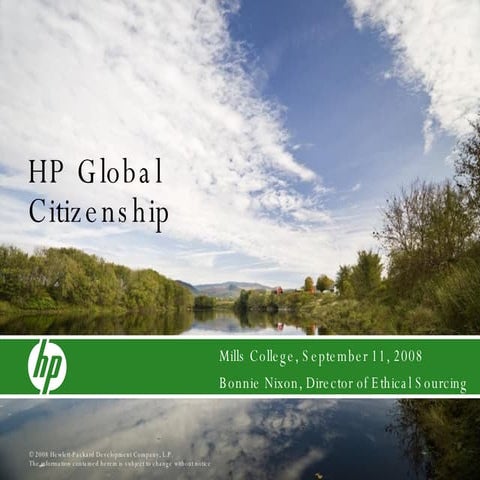 HP Sustainability | PDF