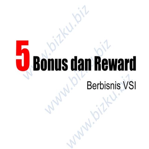 Bonus VSI | PPTX