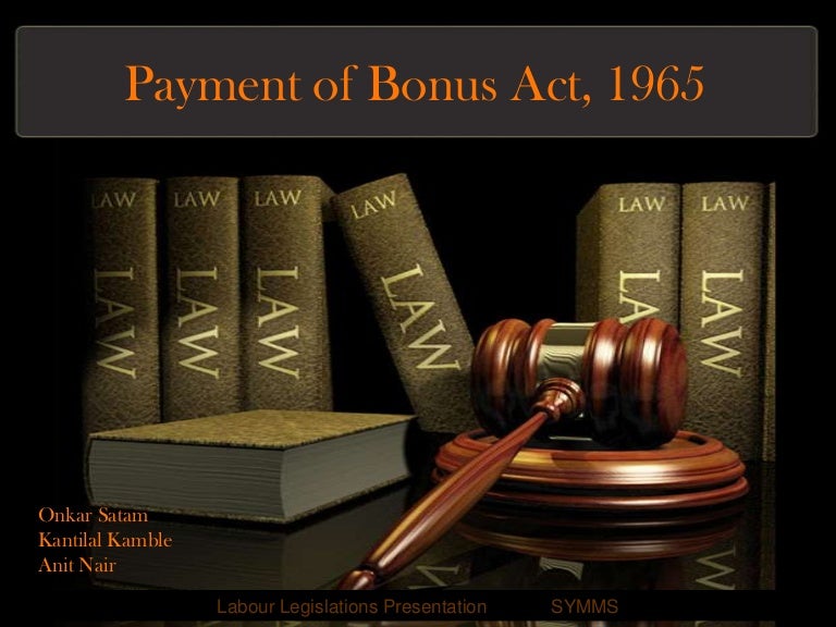 Payment Of Bonus Act payment-of-bonus-act