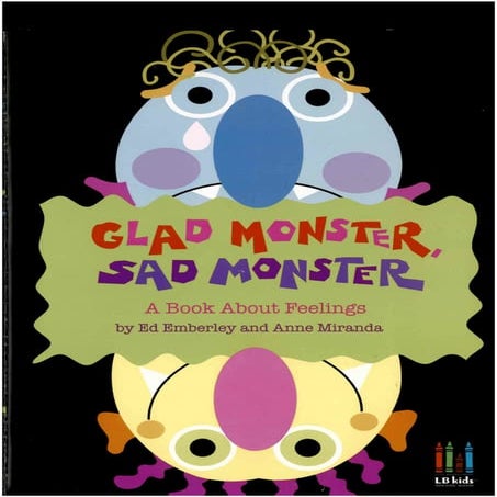 Glad Monster and Sad monster | PDF