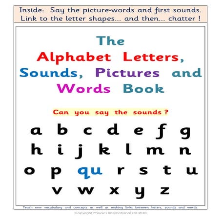 The Alphabet Book | PDF