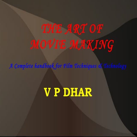 THE ART OF MOVIE MAKING | PPT | Video Production | Content Production