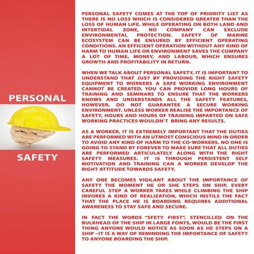 PERSONAL SAFETY | PDF