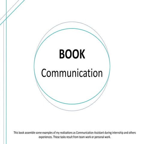Book | Communication | Events | PPT | Free Download