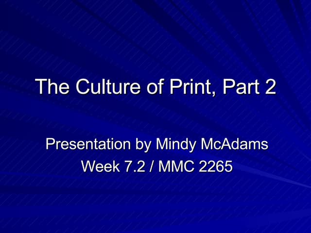 The printing press | PPTX