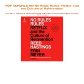 [BOOK] No Rules Rules: Netflix and the Culture of Reinvention PDF Full